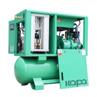 China 15KW 20HP 16 Bar Integrated Screw Air Compressor with 500L Tank for Laser Cutting Applications for sale