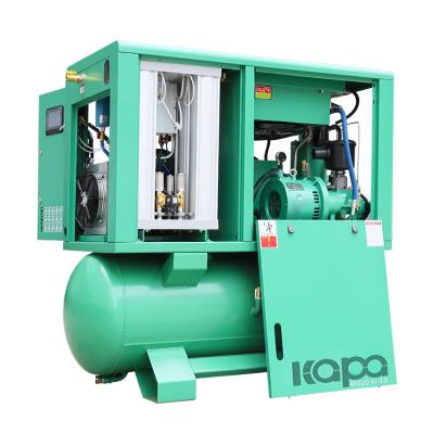 China 15KW 20HP 16 Bar Integrated Screw Air Compressor with 500L Tank for Laser Cutting Applications for sale