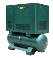 China 4-in-1 Laser Cutting Screw Air Compressor 18.5kW 25HP 25 Bar with 500L Tank for sale