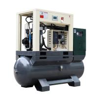 China 16 Bar 4-in-1 Screw Air Compressor with 300L Tank for Laser Cutting - 7.5KW Motor, 1550×700×1580mm Dimensions for sale