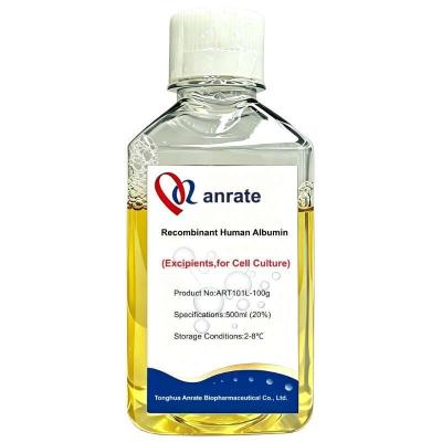 China Synthetic Recombinant Human Serum Albumin Liquid Excipients For Cell Culture for sale