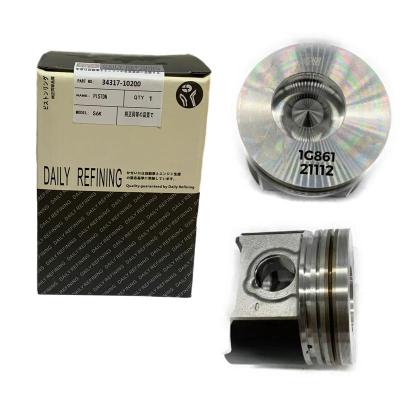 China V2203 Kubota Diesel Engine Spare Parts Piston 1G861-21112 for sale