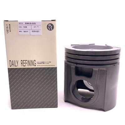 China S6D170 6d170 Diesel Engine Piston For Komatsu Spare Parts 6162-35-2120 for sale