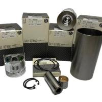 China 4D84 3D84 yanmar engine diesel pistons kit Liner Kit 129002-22081 for sale