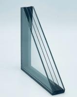 China Triple Insulated Glass Unit Ultra Thin Glass 1300x1100mm with 0.25-2.0mm Thickness Options for sale
