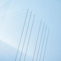 China 0.7mm 0.8mm Ultra Thin Alumino-Silicate Glass Sheet 1300×1100mm for Windows and Thin IGU Applications for sale