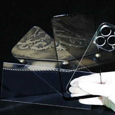 China Flexible Lithium Aluminosilicate Glass 0.3-6mm for TFT OLED LCD Touch Display Screens with 700-1000MPa Stress for sale