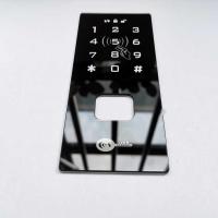 China Aluminosilicate Electronic Float Glass Sheets 0.25-2.0mm for Smart Door Lock Tempered Touch Panel for sale