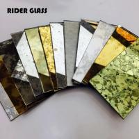 China CHIYAN-M2 Aluminosilicate Antique Silver Mirror Glass 1300×1100mm 0.25-2.0mm Thickness for Frameless Decorative Walls for sale