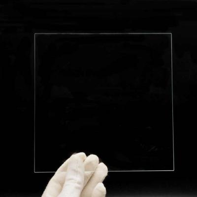 China Aluminosilicate Low Iron Solar Photovoltaic Glass 1300x1100mm in 0.25-2.0mm Thickness for High Efficiency Solar Panels for sale
