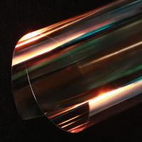 China CHIYAN-U1 Ultra Thin Flexible Glass 0.03-0.15mm for Triple Folding Screens with 300,000+ Bending Cycles for sale