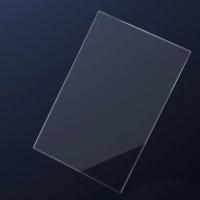 China CHIYAN-C1 Tempered Ceramic Glass Sheet 160×160mm with 762 Kgf/mm² Hardness for Phone Screen Protectors for sale