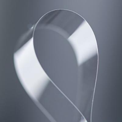 China CHIYAN-U1 Ultra-Thin Flexible Glass 0.03mm-0.15mm Thickness for Foldable Displays for sale
