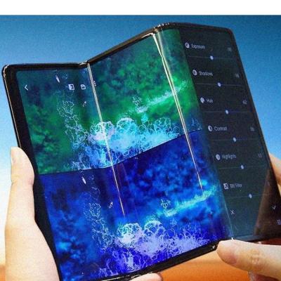 China UTG Ultra Thin Flexible Glass 0.03-0.15mm for Foldable Screens with 300,000+ Bending Cycles for sale