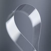 China CHIYAN-U1 Ultra-Thin Flexible Glass 0.03-0.15mm for Foldable Displays with 300,000+ Bending Cycles for sale