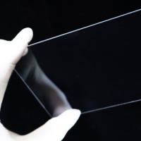 China Premium Ultra-White Glass Base Material 0.2mm for Precision Electronics for sale