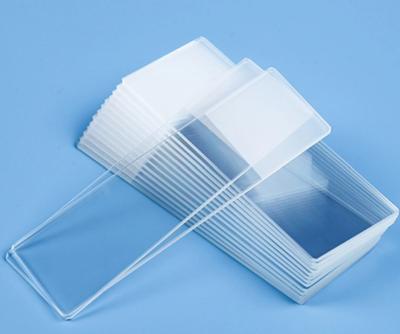 China Ultra White Alumino-silicate Float Glass Substrate 1.0mm-1.2mm Thickness with 91.5% Light Transmittance for Microscope Slides for sale