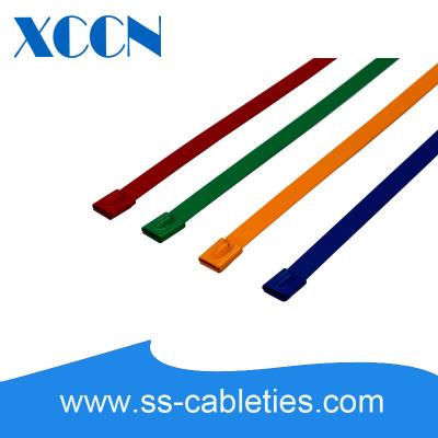China High Temperature Stainless Steel Locking Cable Ties For Heavily Polluted Area for sale