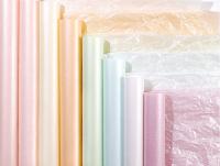 China Luxurious Florist Wrapping Paper With Paper And Plastic Material In Many Designs for sale