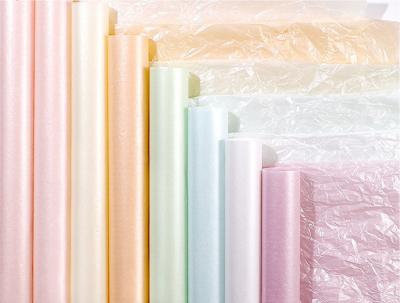 China Luxurious Florist Wrapping Paper With Paper And Plastic Material In Many Designs for sale