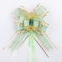 China 5cm*75cm Large Organza Pull Bows Pp 10 Pcs Gift Decoration for sale