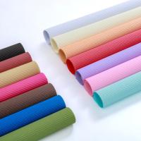 China Plain Colour Corrugated Paper 50cmx70cm Non Waterproof For Flower Wrapping for sale