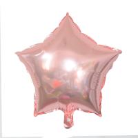 China 18 Inch Pentagram Aluminum Film Balloon Party Decoration Scene Setting for sale