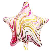 China Cartoon Doughnut Pentagram Aluminum Foil Balloons for Birthday Party Decoration for sale