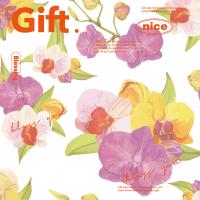 China Customized Printed Floral Wrapping Paper And Plastic For Gift Package for sale