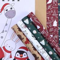 China Paper And Plastic Floral Wrapping Paper CMYK Printed Waterproof for sale