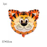 China Animal Head Foil Ballons Cartoon Helium Foil Balloon Decoration for sale