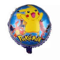 China 18 inch Hot poke-mon Pocket Monster Cartoon Character Poke-mon Balloon Pika-chu foil Helium balloons Party Decoration for sale