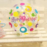 China Wholesale 18 inch Transparent Cartoon Birthday Balloon Round Party Balloons DIY Decoration Foil Balloon for sale