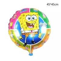 China Wholesale Hot Sale Cartoon Character Yellow Sponge Bob SquarePants Patrick Star Shape Balloons for sale