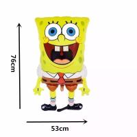 China Wholesale Hot Sale Cartoon Character Yellow Sponge Bob SquarePants Patrick Star Shape Balloons for sale