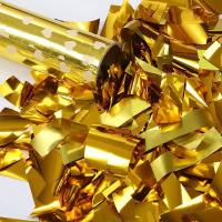 China Wholesale customized gold safe and environment-friendly confetti cannon for party for sale