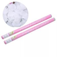 China Wholesale The most fashionable white cloth petal pink confetti cannon for wedding party celebration for sale