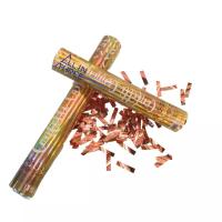 China Wholesale Rose Gold Silver White Paper Confetti Cannon Shooter Party Popper for Wedding Party Birthday for sale