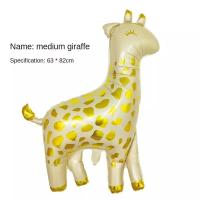 China Wholesal Balloon Children Birthday Cat Dog Tiger Giraffe Elephant Inflatable Toys Party Decorations Foil Balloon for sale