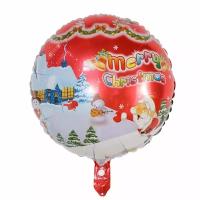 China Wholesal 18inch Merry Christmas Foil Balloons For Christmas Decorated Balloon for sale