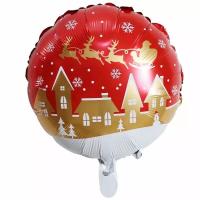 China Wholesal 18inch Merry Christmas Foil Balloons For Christmas Decorated Balloon for sale