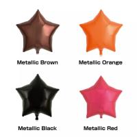 China Wholesal Premium attractive multi-color party helium gas 18inch star foil balloon for sale
