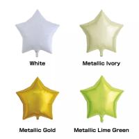 China Wholesal Premium attractive multi-color party helium gas 18inch star foil balloon for sale