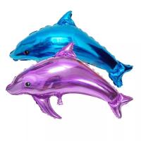 China Wholesal Hot sale cartoon dolphin party foil helium balloons for birthday or festival for sale