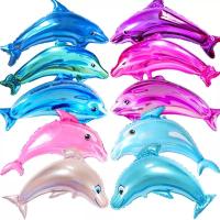 China Wholesal Hot sale cartoon dolphin party foil helium balloons for birthday or festival for sale