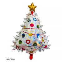 China Wholesal Merry Christmas Foil Balloon Christmas Tree Shape Snowman Star Decoration for sale