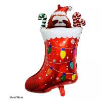 China Wholesal Merry Christmas Foil Balloon Christmas Tree Shape Snowman Star Decoration for sale