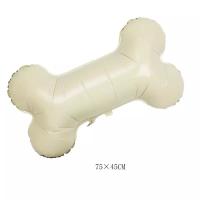 China Wholesal New Big dog paw balloon cute dog cartoon aluminum foil balloon dog bone balloon for pet birthday party for sale