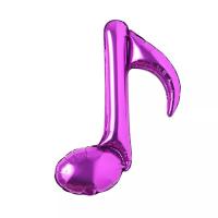 China Wholesal  Wedding Birthday Party Mylar Helium 18 inch Music Note Foil Balloons for sale