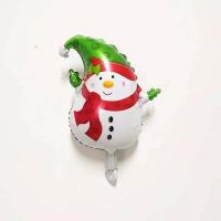 China Wholesal 2022 New Christmas Foil Balloon Elk Snowman Santa Claus Christmas Party Decorations Party Balloon for sale